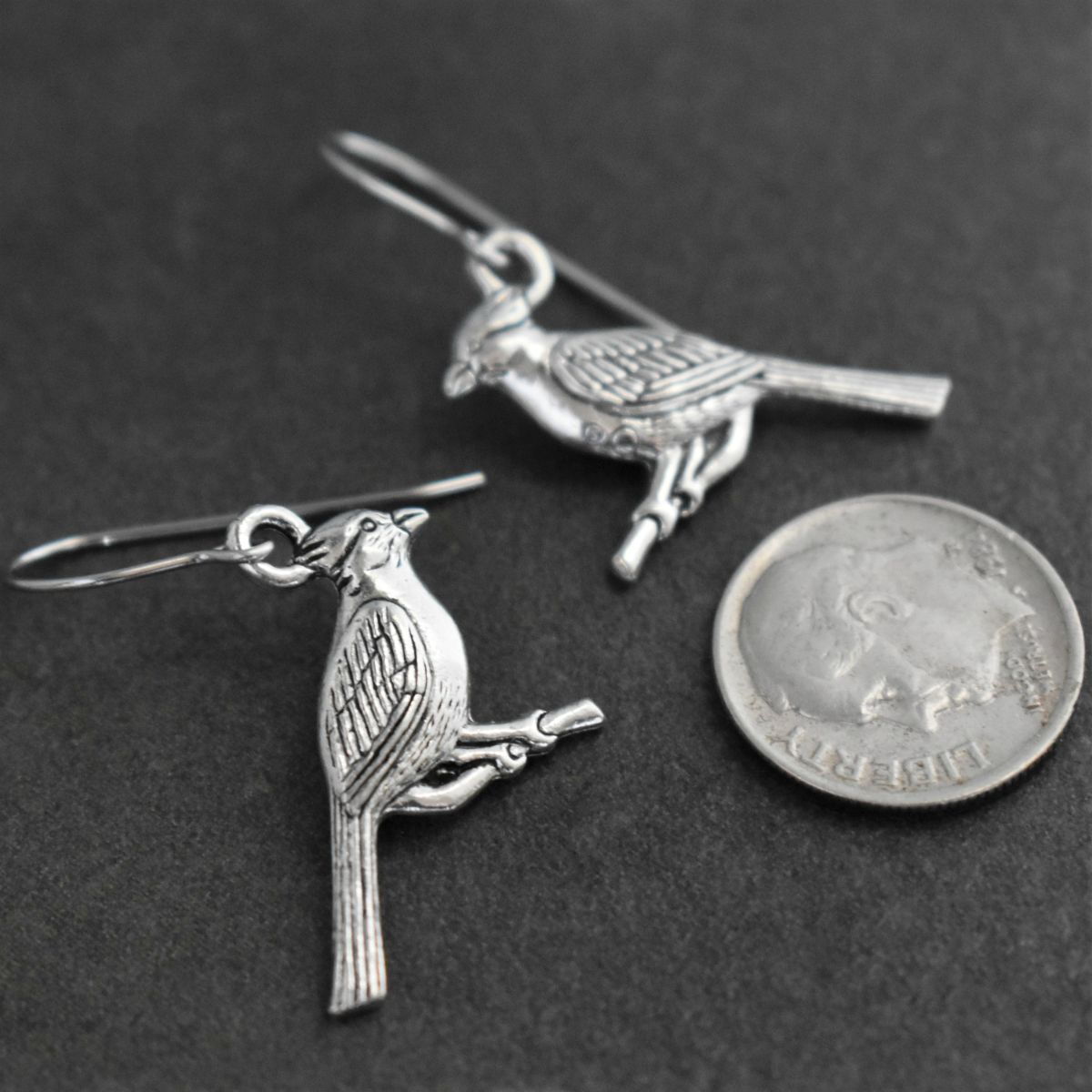 Red Cardinal Earrings – Wild Hare Gems