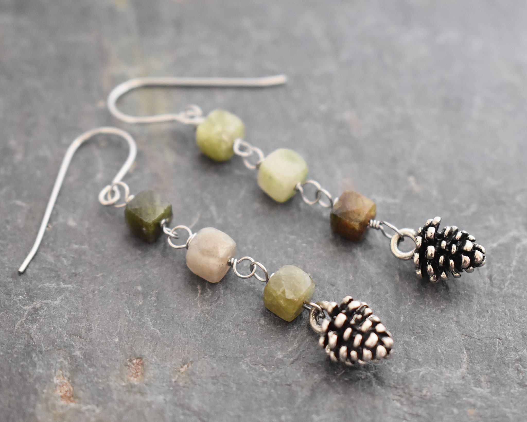 Beaded Squirrel Necklace - Wild Hare Gems